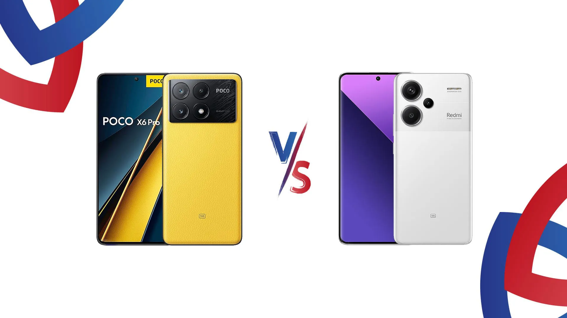 مقایسه Poco X6 Pro و Redmi Note 13 Pro Plus