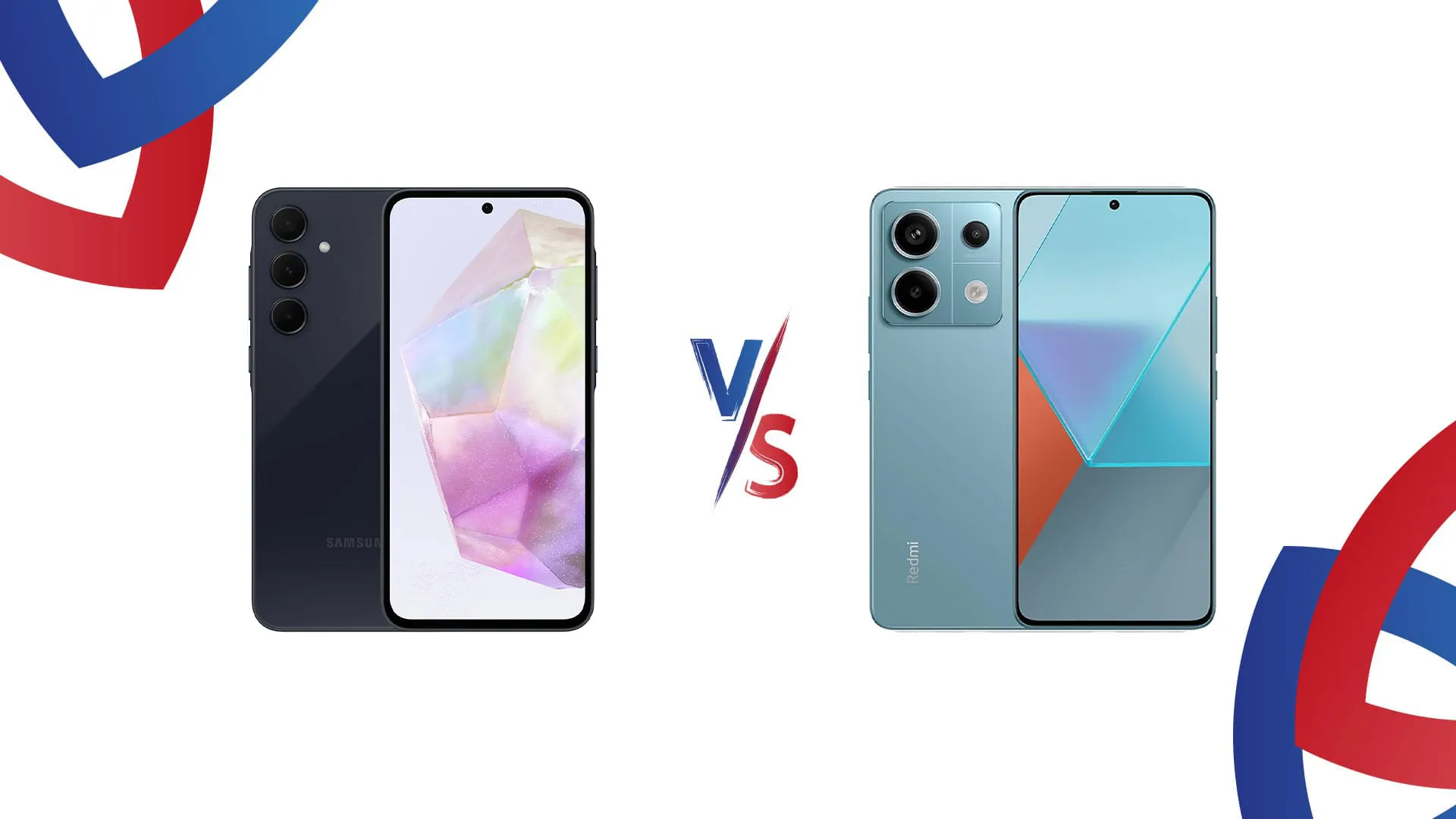 مقایسه A35 سامسونگ و ردمی نوت 13 پرو 5G